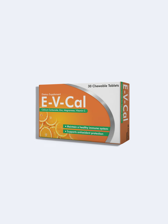 EV Cal (Calcium, Zinc, Magnesium & Vitamin C) – Trans Asian Pharma